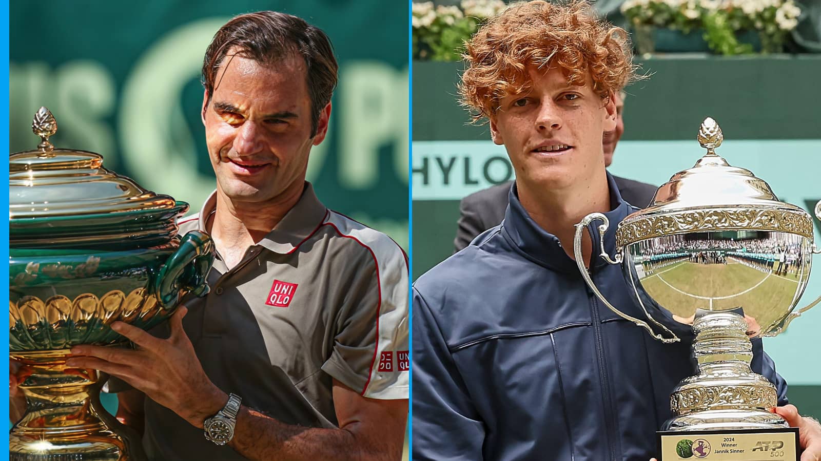 Roger Federer's 10 Halle Open titles - and how Jannik Sinner can join exclusive club